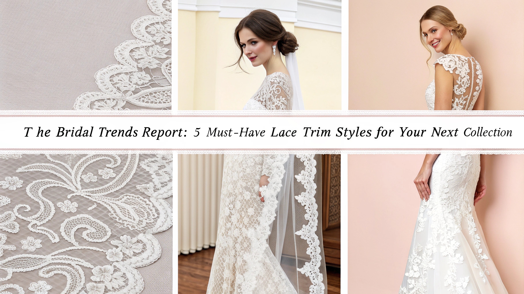 5 Must-Have Lace Trim Styles for Bridal Collections - 2026